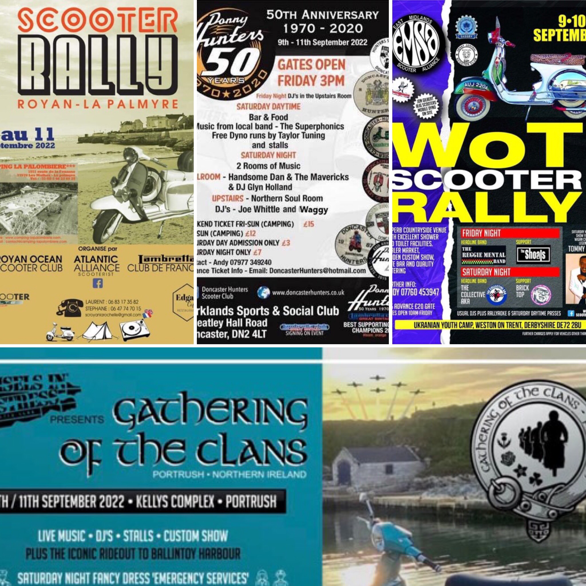 Scooter Rallies this weekend - ScooterNova